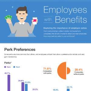 Infographic—How important are Perks in the Workplace?