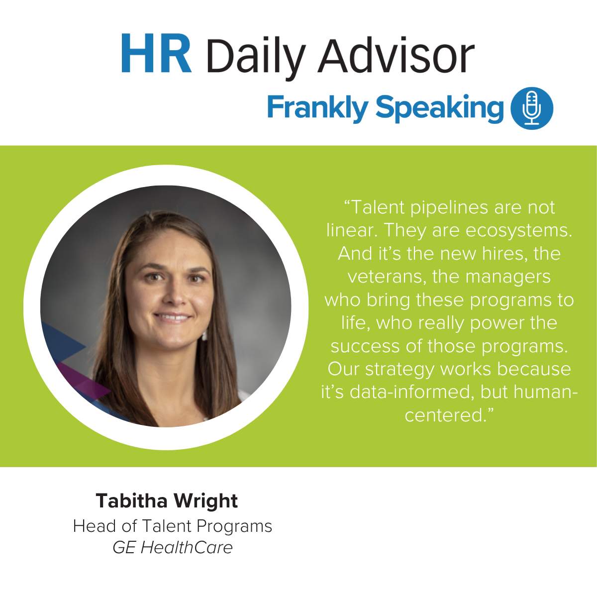 HRDA Frankly Speaking: GE HealthCare Exec on Creating Talent Ecosystems ...