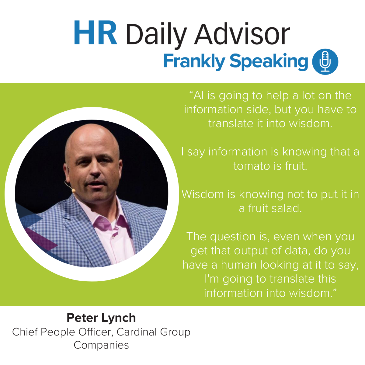 HRDA Frankly Speaking: Cardinal Group CPO on Human Wisdom vs Artificial ...