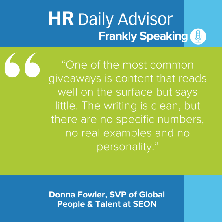HRDA Frankly Speaking: The Tell-Tale Patterns of AI Resumes - HR Daily ...